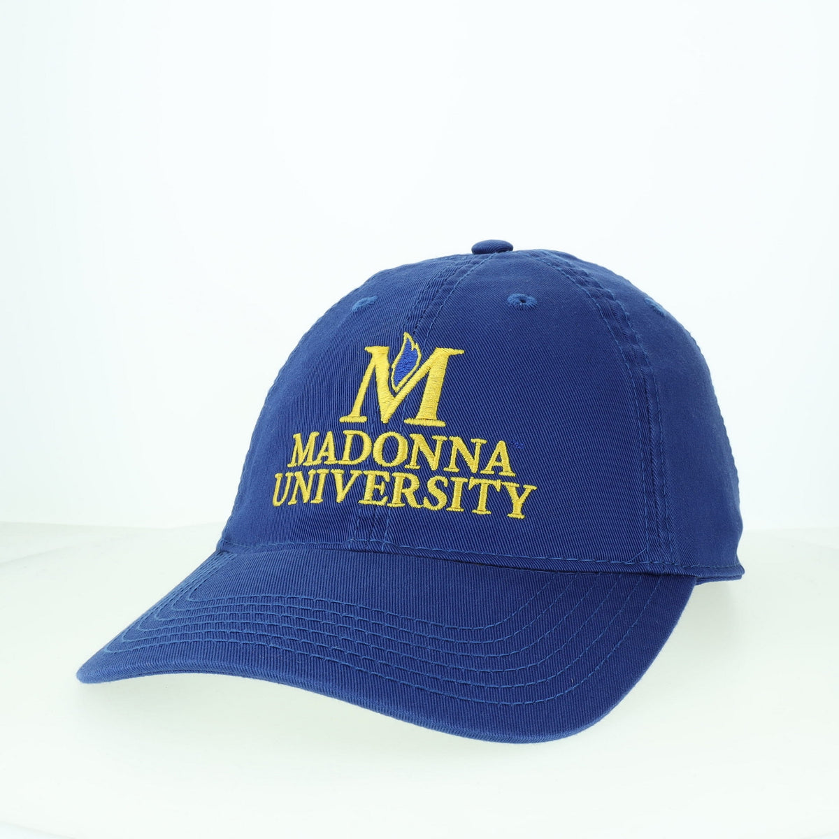 Relaxed Twill Cap with core logo, Royal – Madonna Campus Store