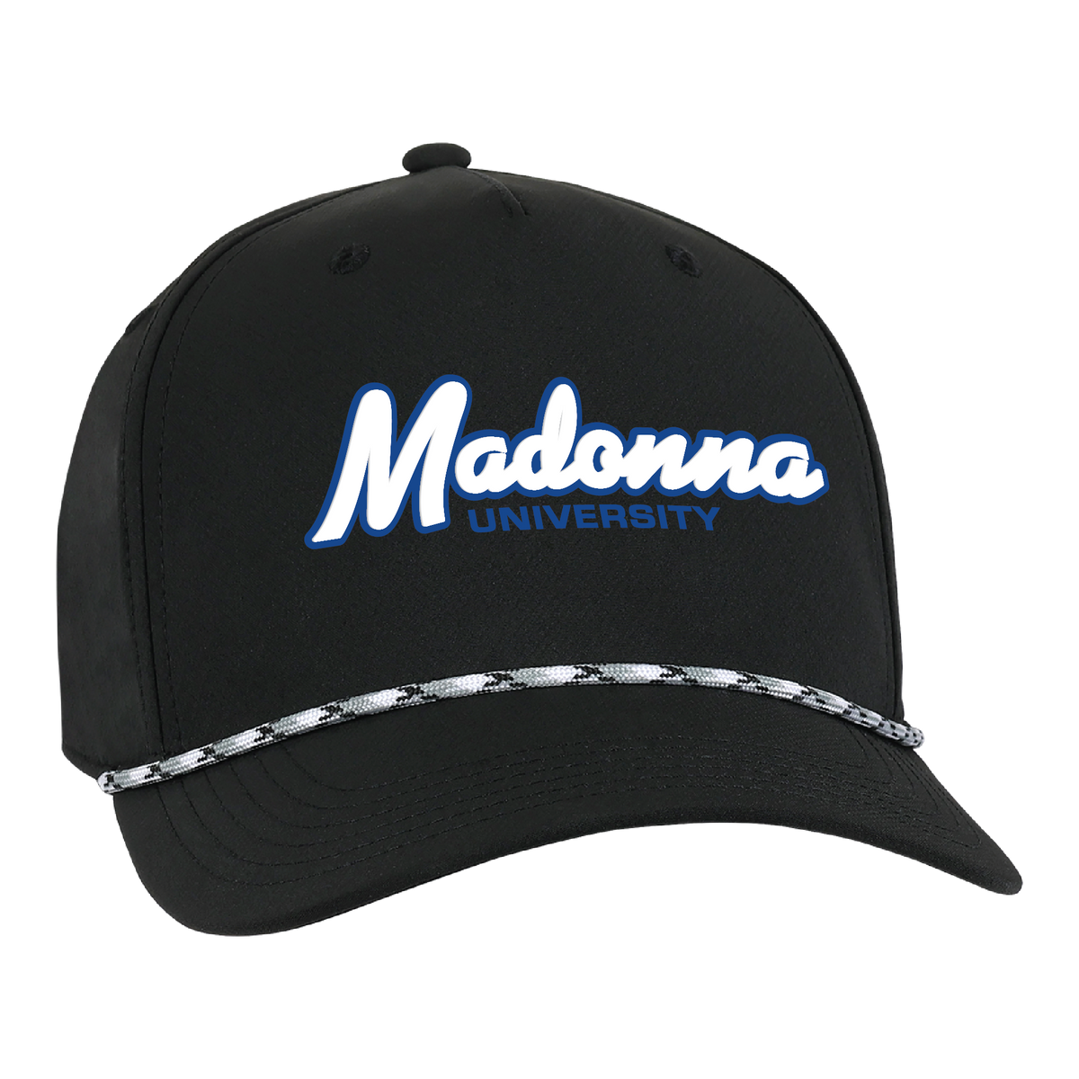 Alto Structured Classic 5-Panel Tech Fabric Cap | Black – Madonna ...