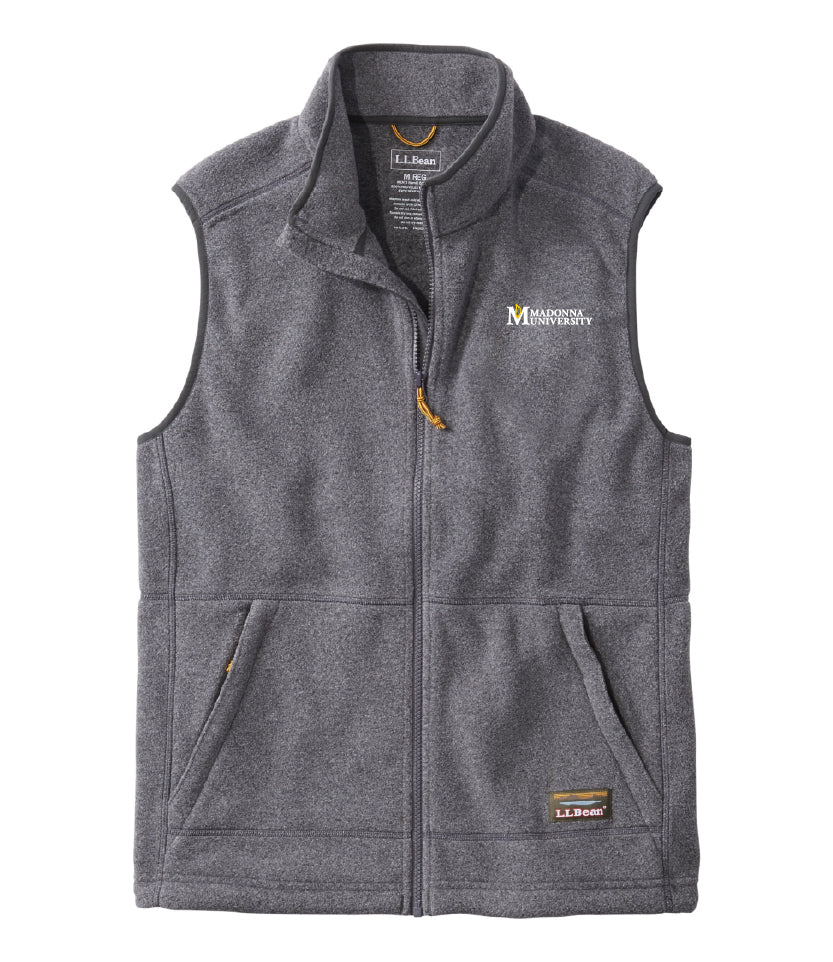 Mountain Classic Fleece Vest | Charcoal Heather – Madonna Campus Store
