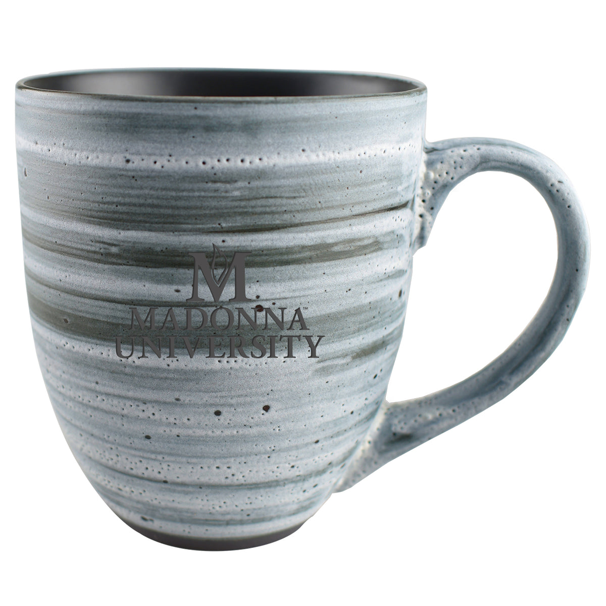 Madonna LXG Swirl Ceramic Mug, Grey - Madonna University Campus Store ...