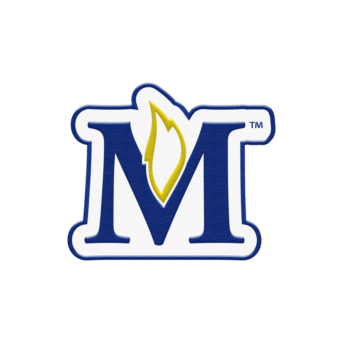 Embroidered Patch 3", Royal – Madonna Campus Store