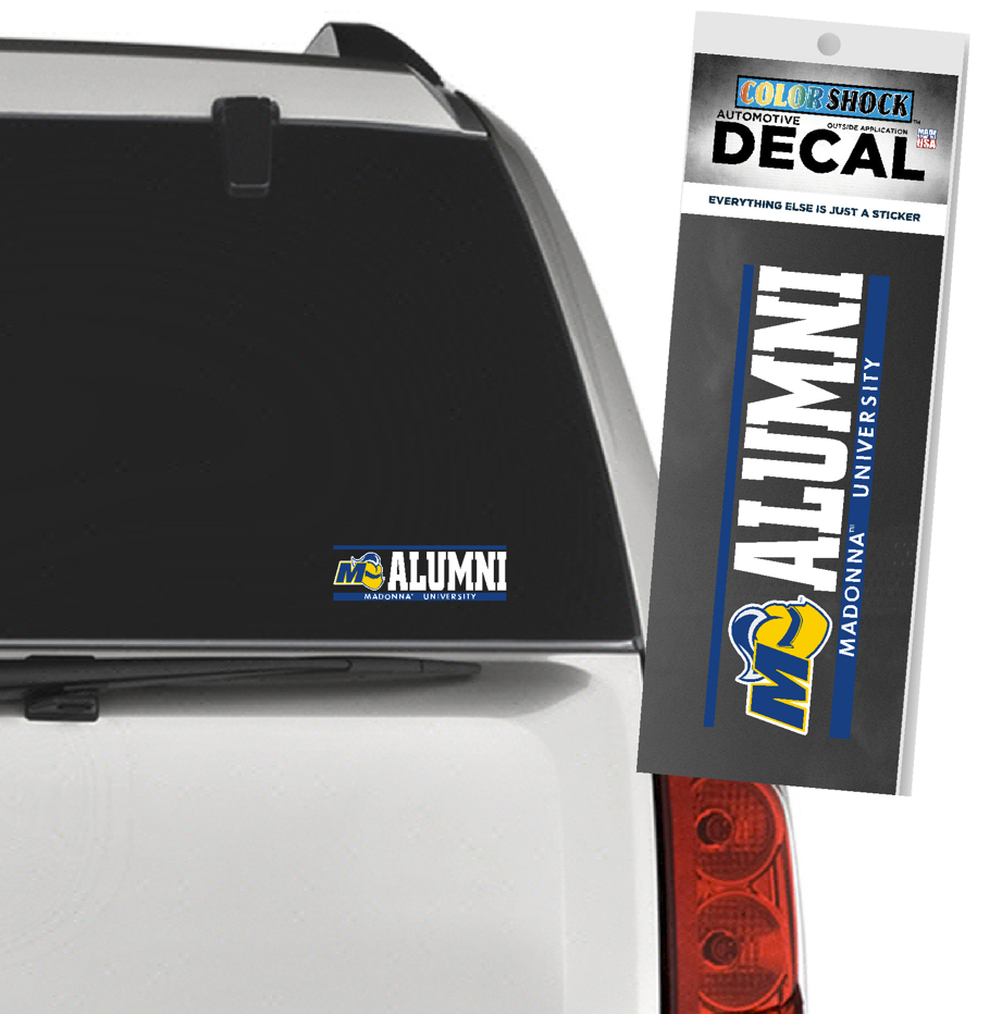 Madonna University "Alumni" Decal – Madonna Campus Store