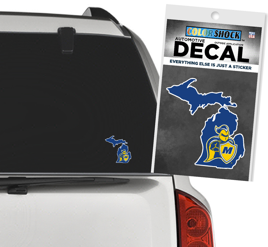 Madonna University & State Decal – Madonna Campus Store